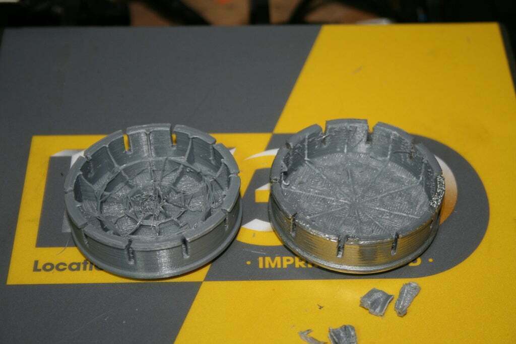 STL file Wheel hub cover Peugeot wheel center・Template to download and ...